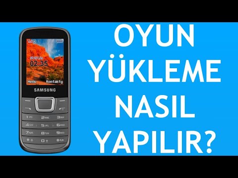 Samsung Tuşlu Telefon Oyun Yükleme Nasıl Yapılır?