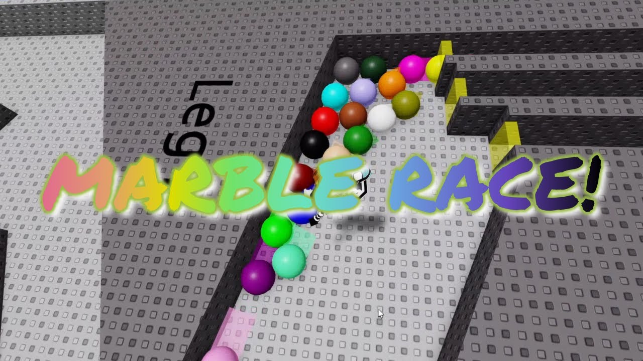 ENJOY THIS LONG VIDEO... Roblox Marble Race Elimination - YouTube