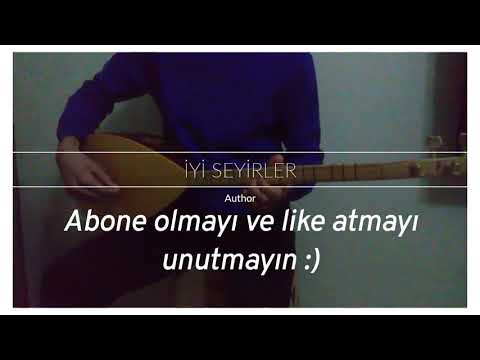 Hasretinle yandı gönlüm kısa sap baglama solfej