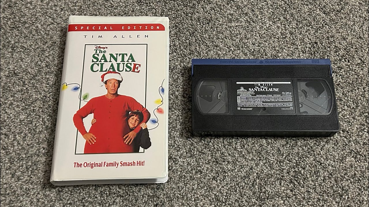 The Santa Clause 2002 VHS (2005 Reprint) Overview - YouTube