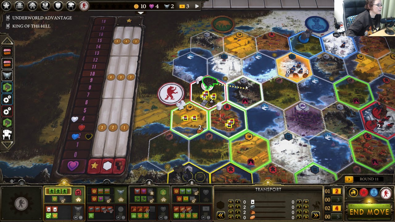 Let's Play Scythe! Practicing Polania (2) - YouTube