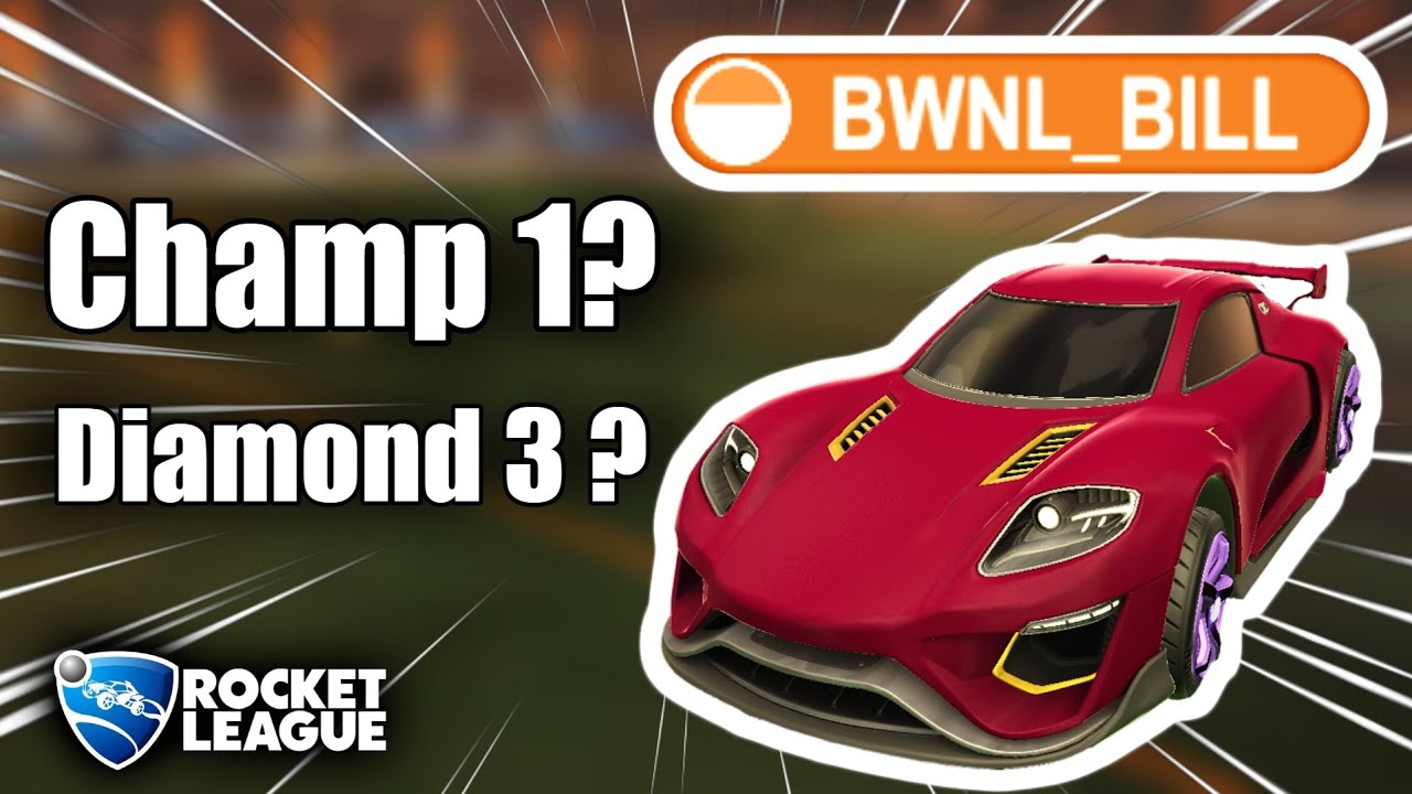 Rocket league: Champ 1 Gameplay I Wanna be diamond 3 Again - YouTube