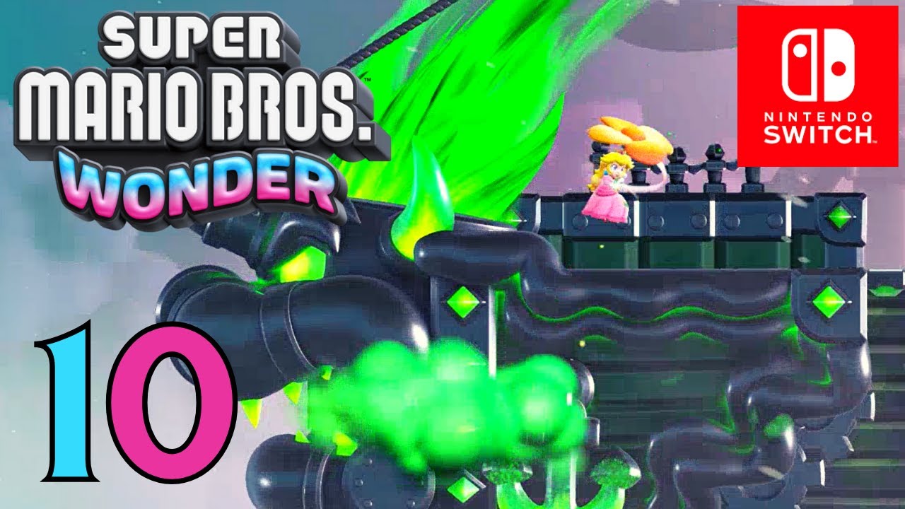 10 🌺 Luftgaleere über den Wolken 🌺 Super Mario Bros. Wonder 🌺 Nintendo ...