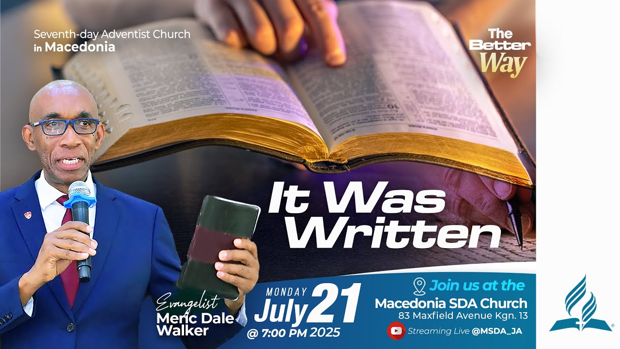 It is Written || Monday July 21, 2025 || Pastor Meric Walker - YouTube