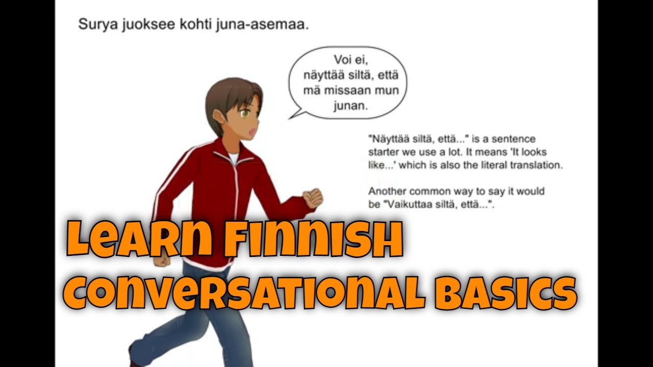 Learn Finnish With Comics – Conversational Basics: Lazy Finnish ...