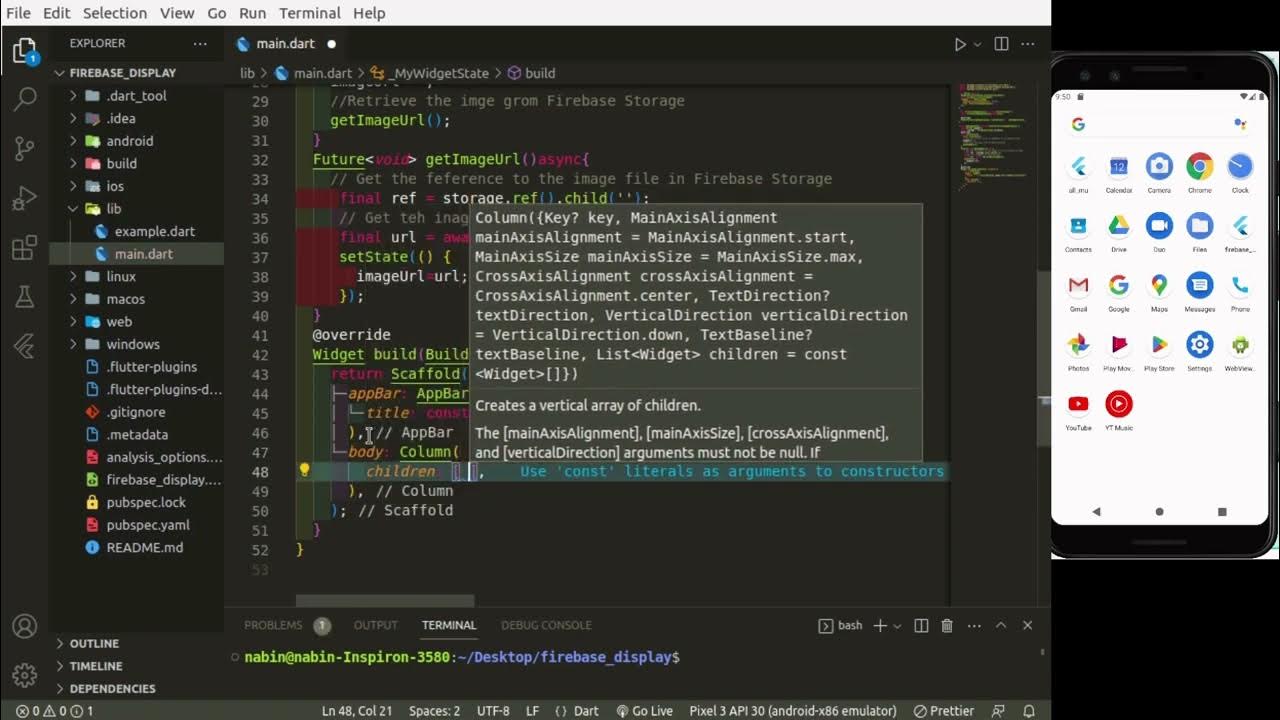 How do I fetch an image from firebase storage in Flutter|Display Firebase storage image in your ...