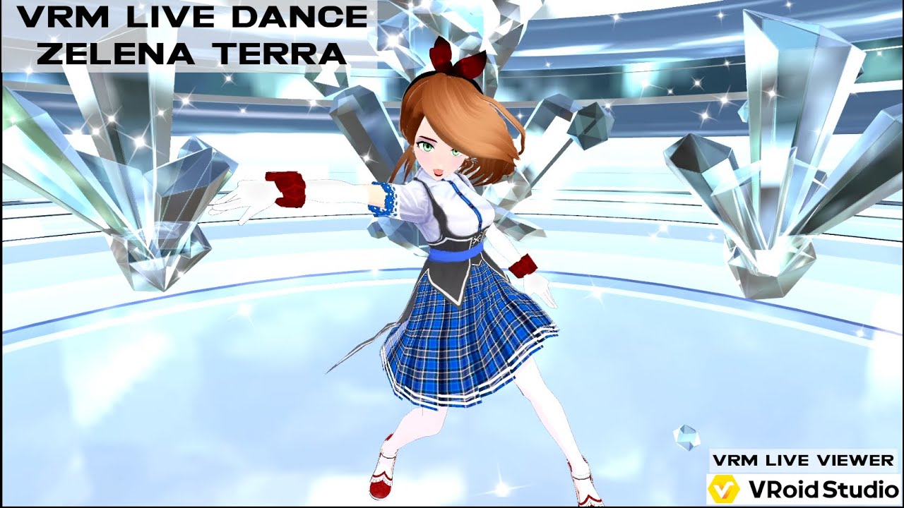 VRM Live Dance - Zelena Terra (VRM Live Viewer) (vRoid Studio) - YouTube