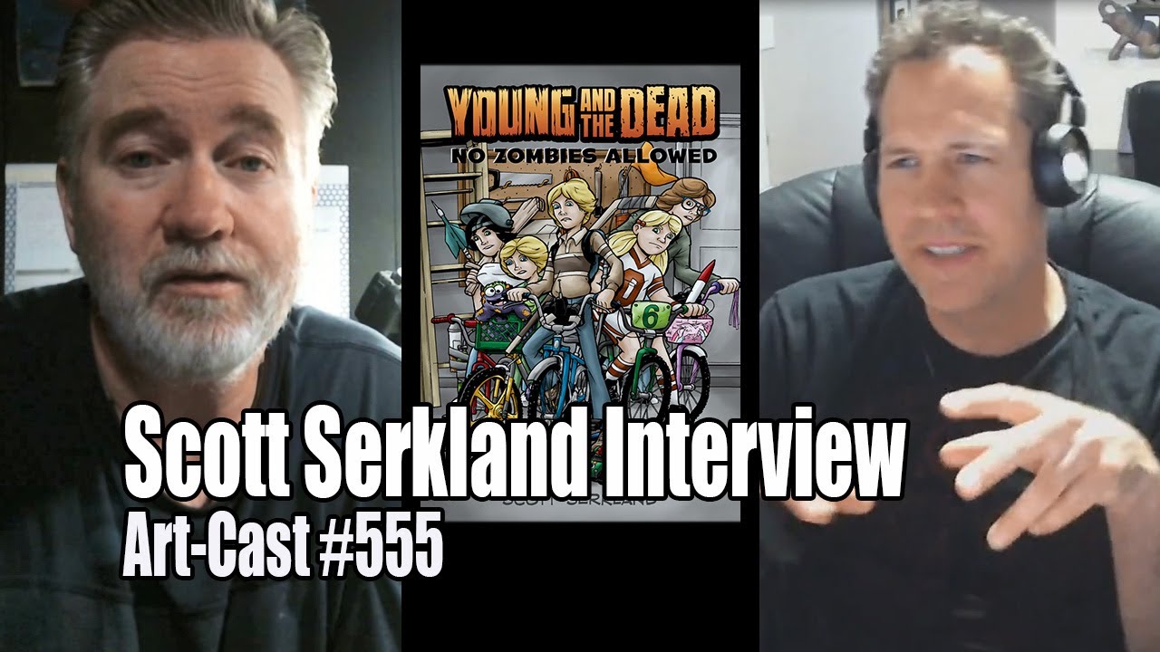 Artcast 555 - Scott Serkland Interview / How To Make Comics! - YouTube
