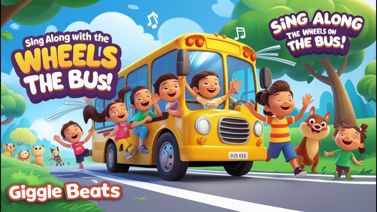 The Wheels on the Bus | Fun Sing-Along Song for Kids! - YouTube