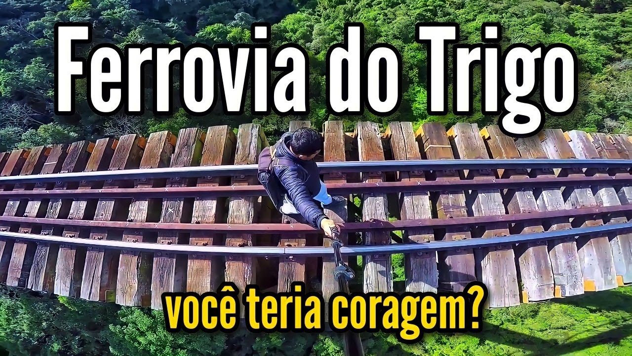 TREKKING FERROVIA do TRIGO - YouTube