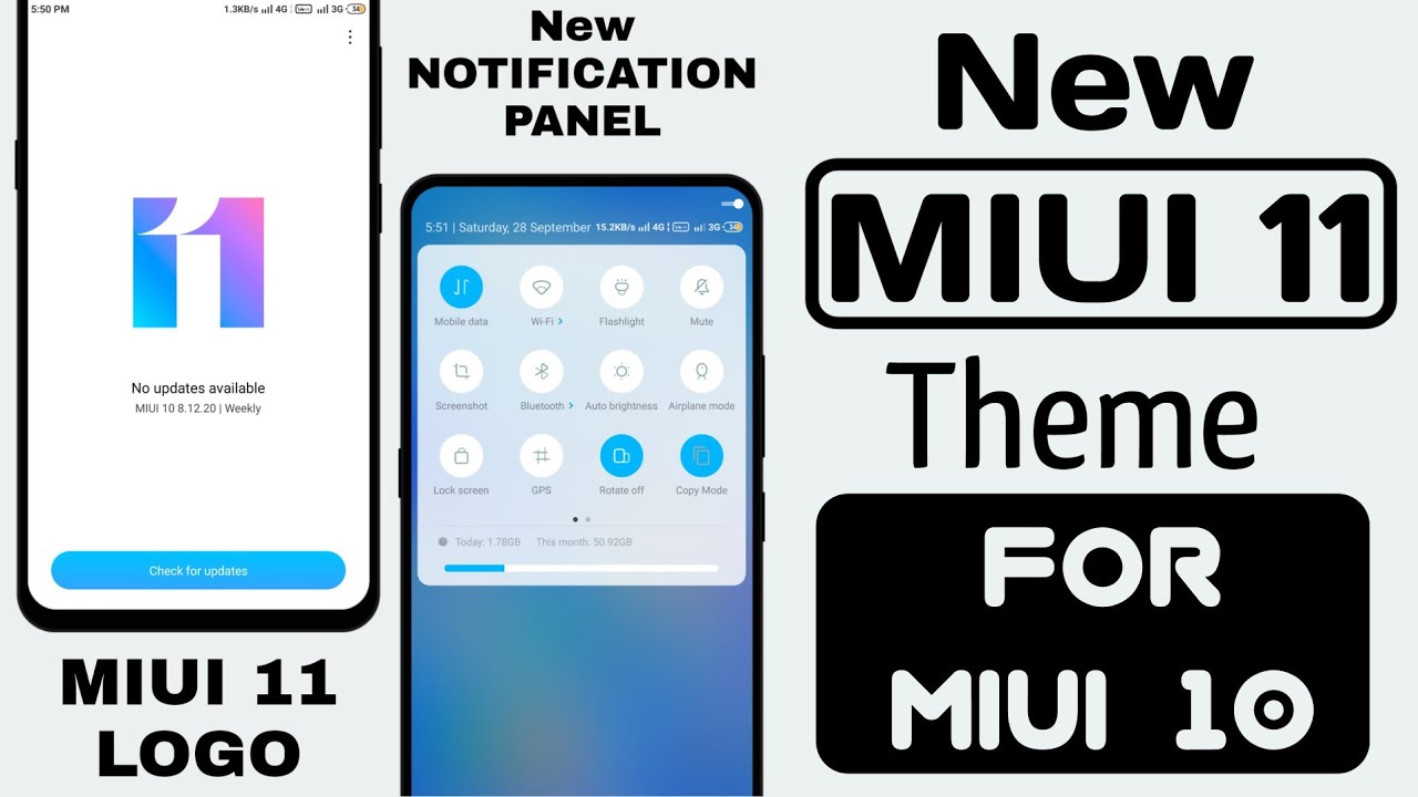 New MIUI 11 Official Theme For MIUI 10 | MIUI 11 Theme🔥🔥🔥 - YouTube
