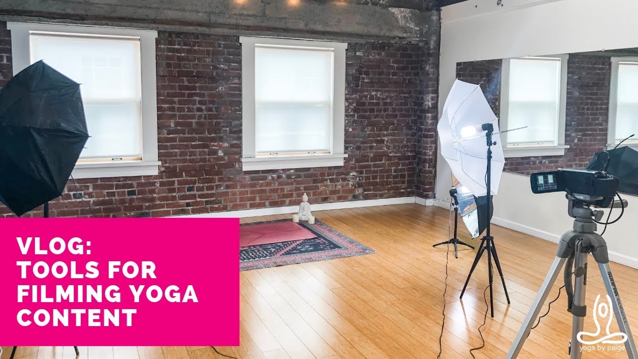 VLOG: Tools for Filming Yoga Content - YouTube