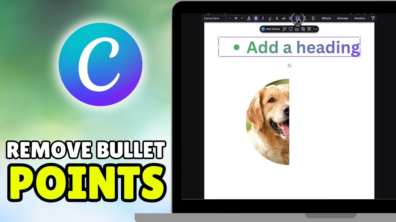 How To Remove Bullet Points In Canva (2026) - Remove Bullets In Canva ...
