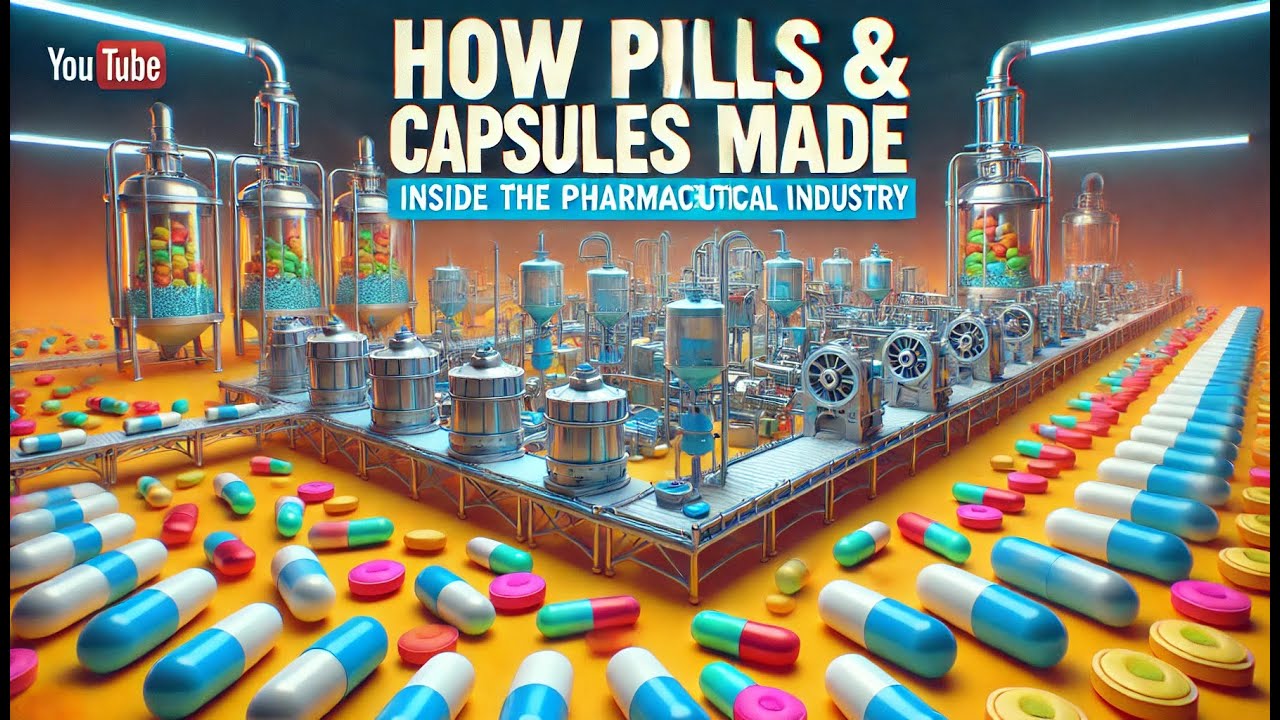 💊 How Pills & Capsules Are Made | Inside the Pharmaceutical Industry 🏭🔬 ...