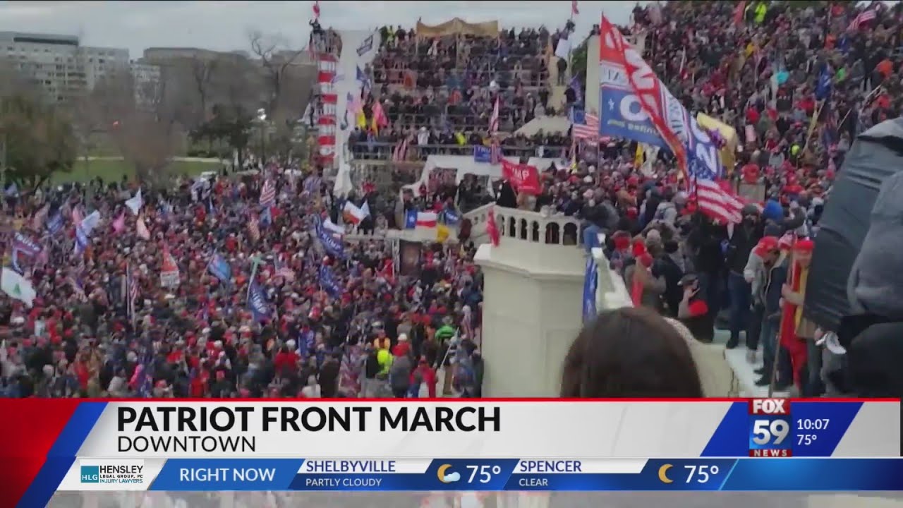 Mayor Hogsett condemns march of Patriot Front in Indianapolis - YouTube