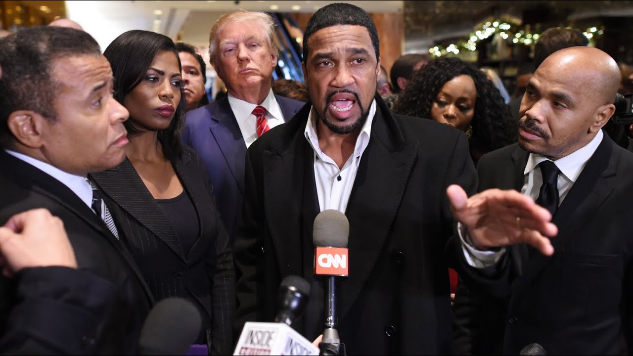 Trump Supporters (Terrence Williams) Facing Clash On Line - YouTube