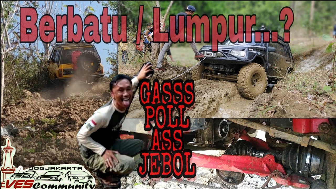 VES COMMUNITY YOGYAKARTA vitara offroad trek wisata jogja - YouTube