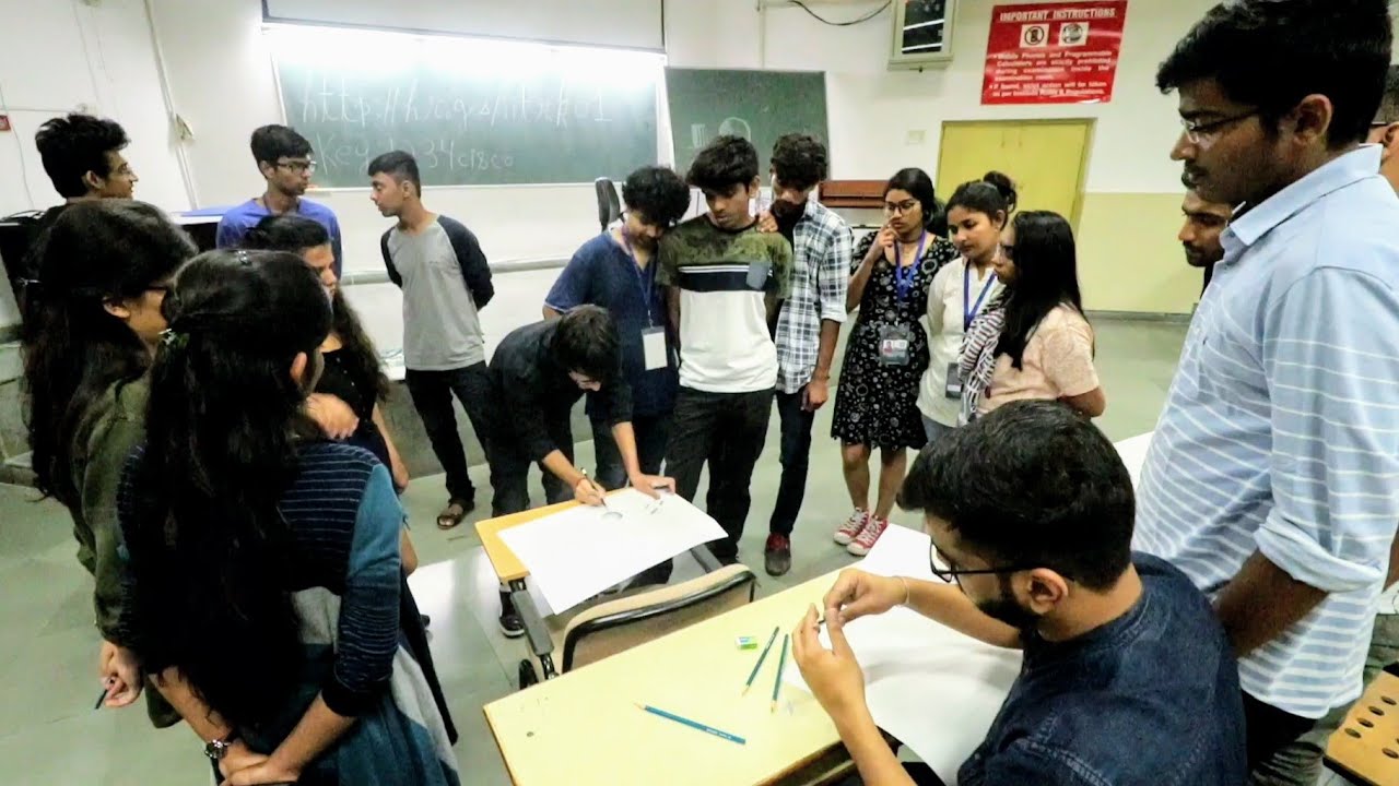 My Sketching Workshop At IIT Roorkee 😄 - YouTube