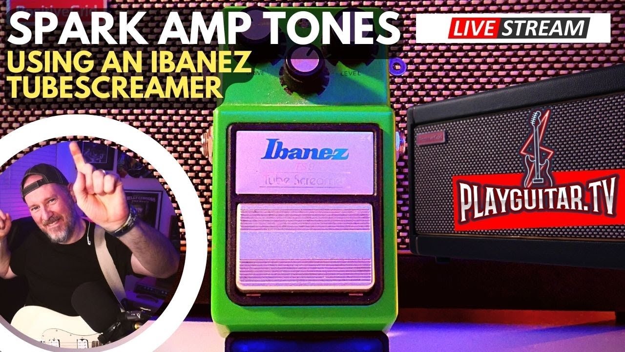 SPARK AMP - with the Ibanez Tubescreamer - PlayGuitarTV - YouTube