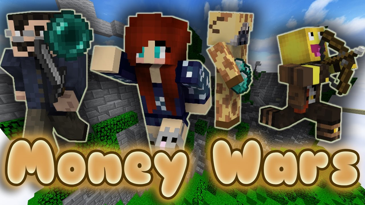 ENDER PEARLS AND BOWS FTW - Minecraft Money Wars - YouTube