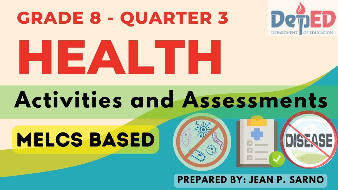 GRADE 8 - HEALTH | QUARTER 3 | ACTIVITIES AND ASSESSMENTS - YouTube