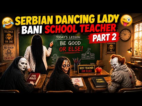 Serbian Dancing Lady Bani School Teacher | Part 2😱😰