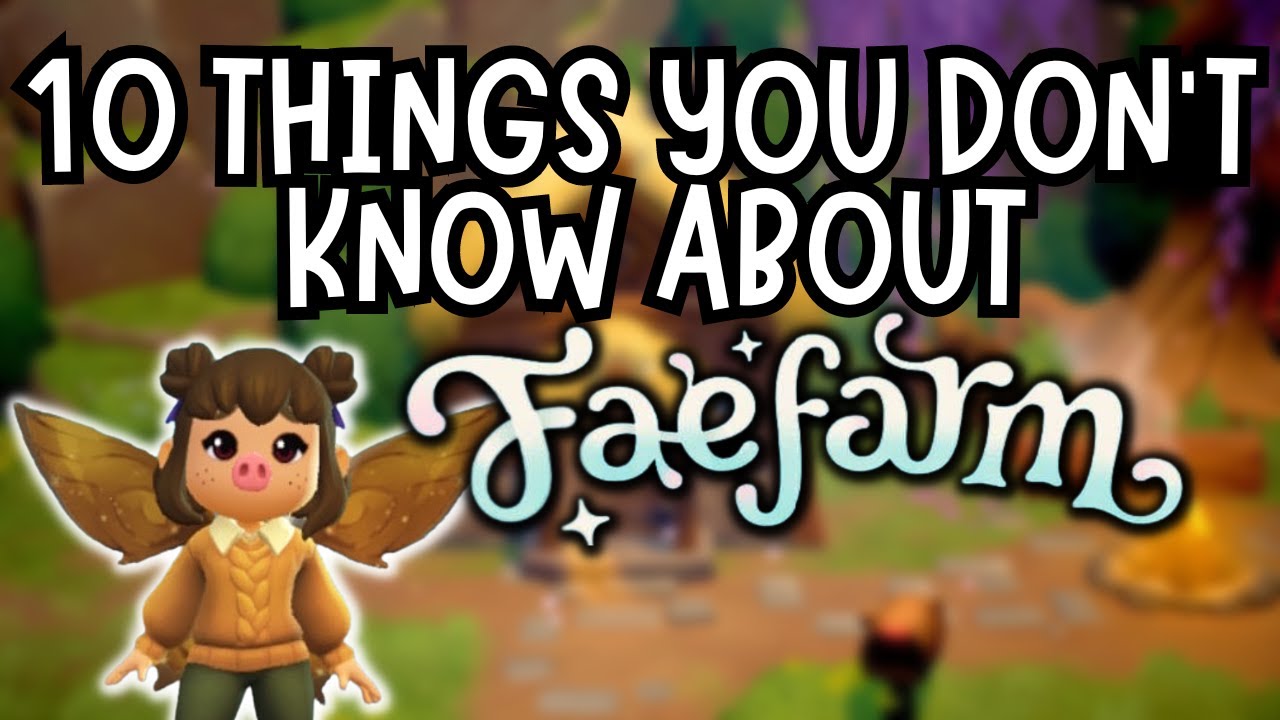 10 USEFUL THINGS TO MAKE YOUR FAE FARM LIFE EASIER | HELPFUL TIPS ...