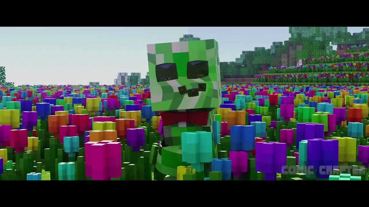 "Sad Creeper" [Scary Version] Minecraft Music Video (Reversed ...