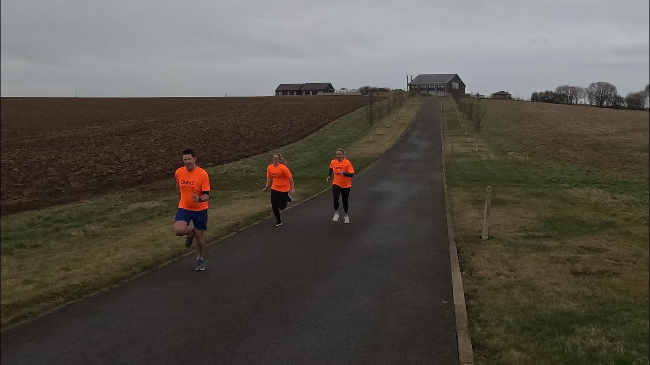 Sundays we hit 12 x 200m hill sprints and some ‘sexy pace’ running ...