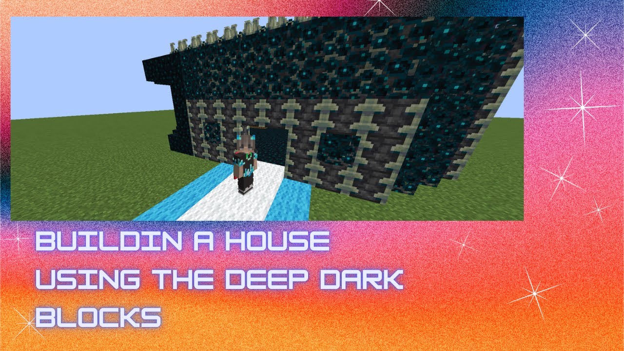 Building A House Using The Deep Dark Blocks - YouTube