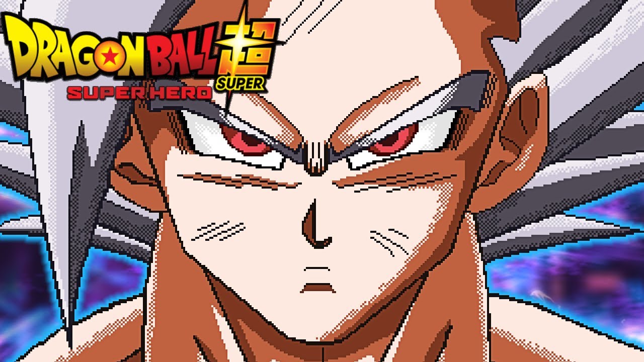 Como Dibujar a Gohan Bestia Pixel Art Dragon Ball Super Heroe - YouTube