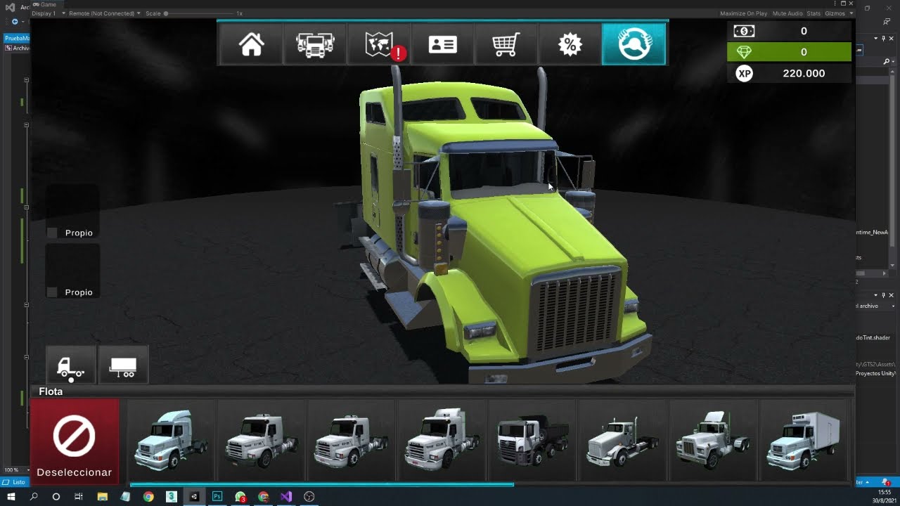 First tests of the T800 with the new shaders with reflections - YouTube