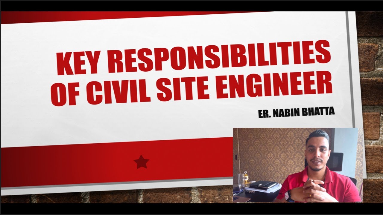 Key Responsibilities of Civil Site Engineer||Nepal||Site work|| - YouTube