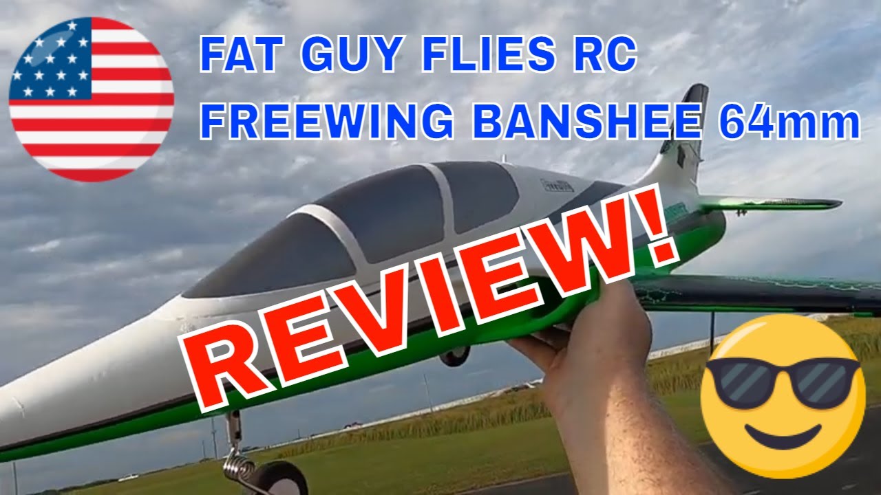 REVIEW of the FREEWING BANSHEE by Fat Guy Flies RC - YouTube