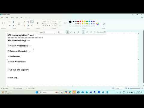 SAP BASIS - SAP Implementation project (ASAP) - YouTube