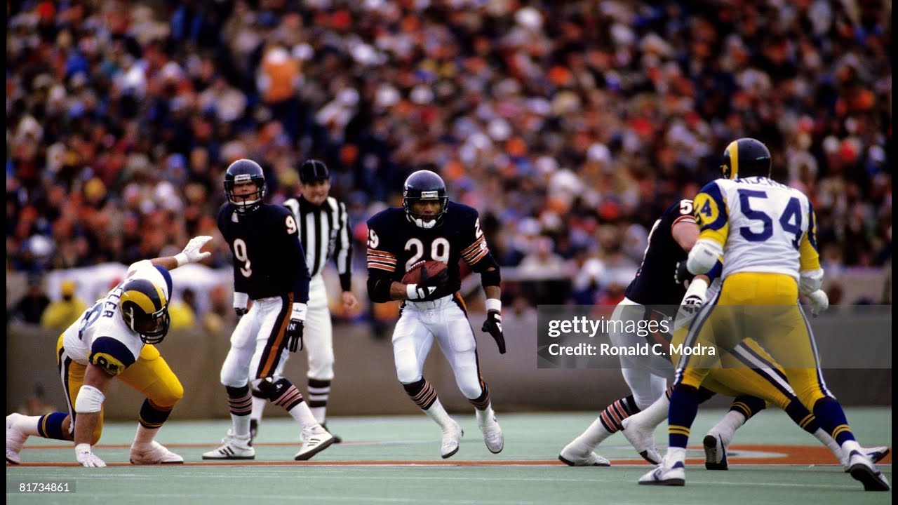 1985 PLAYOFFS RAMS AT BEARS PART 2 - YouTube