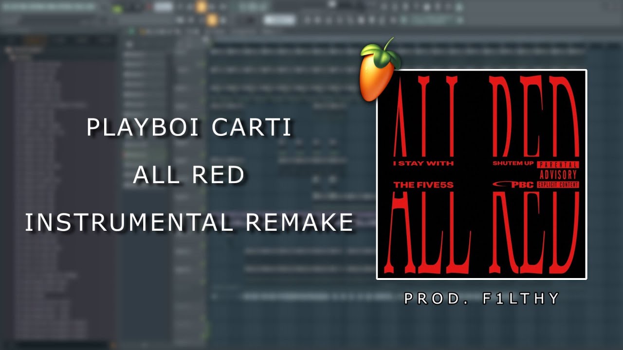 (95% ACCURATE) How "ALL RED" By Playboi Carti Was Made - YouTube
