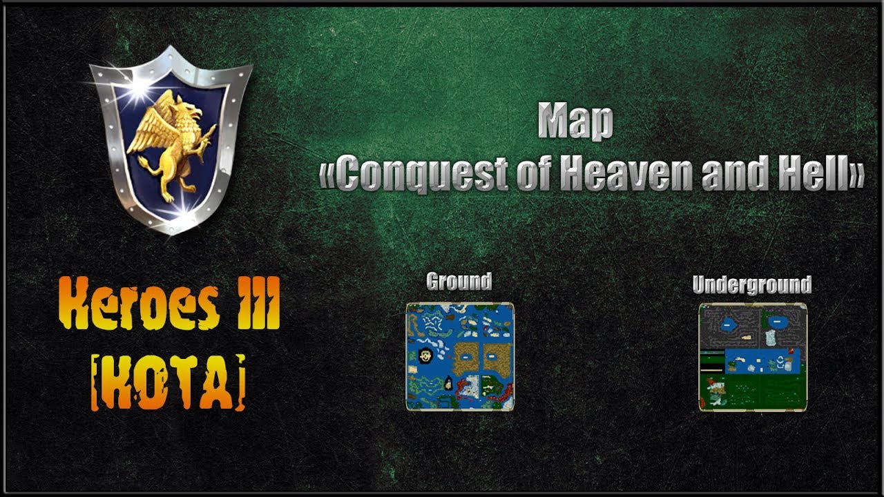 Heroes 3 [HOTA] Карта "Conquest of Heaven and Hell", часть 1 - YouTube