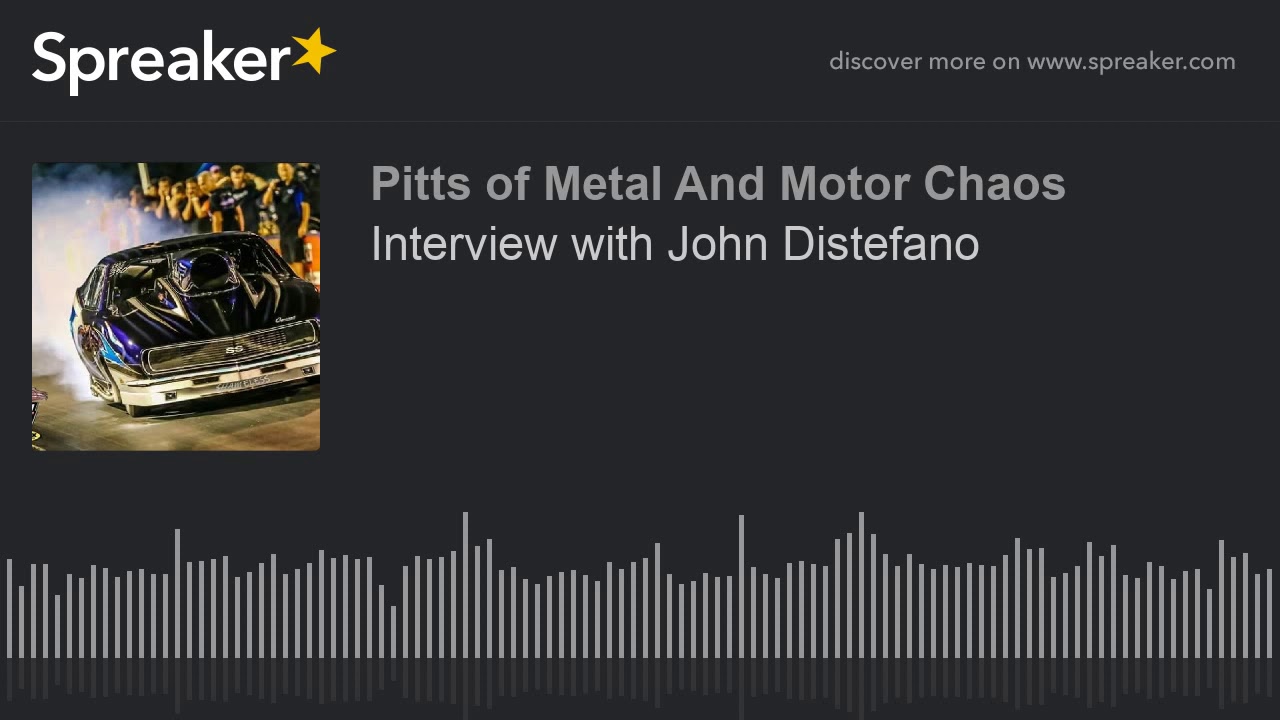Interview with John Distefano - YouTube