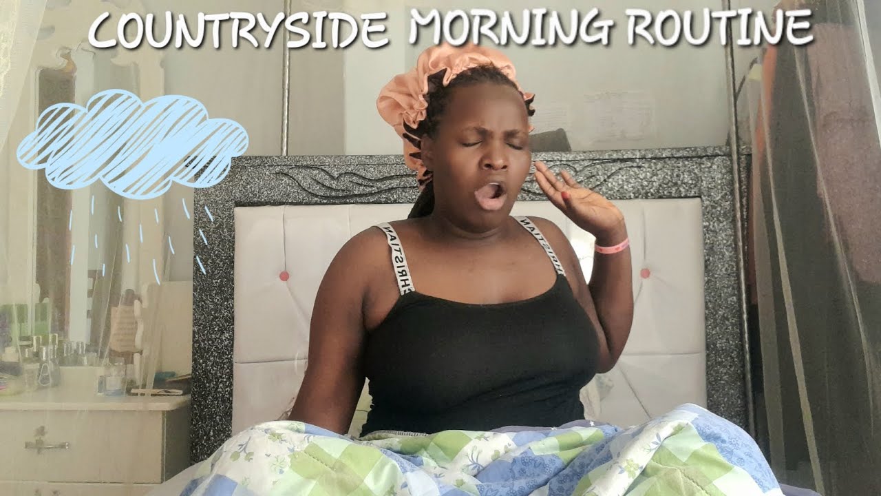 My morning routine on a slow and rainy day in Maya - YouTube