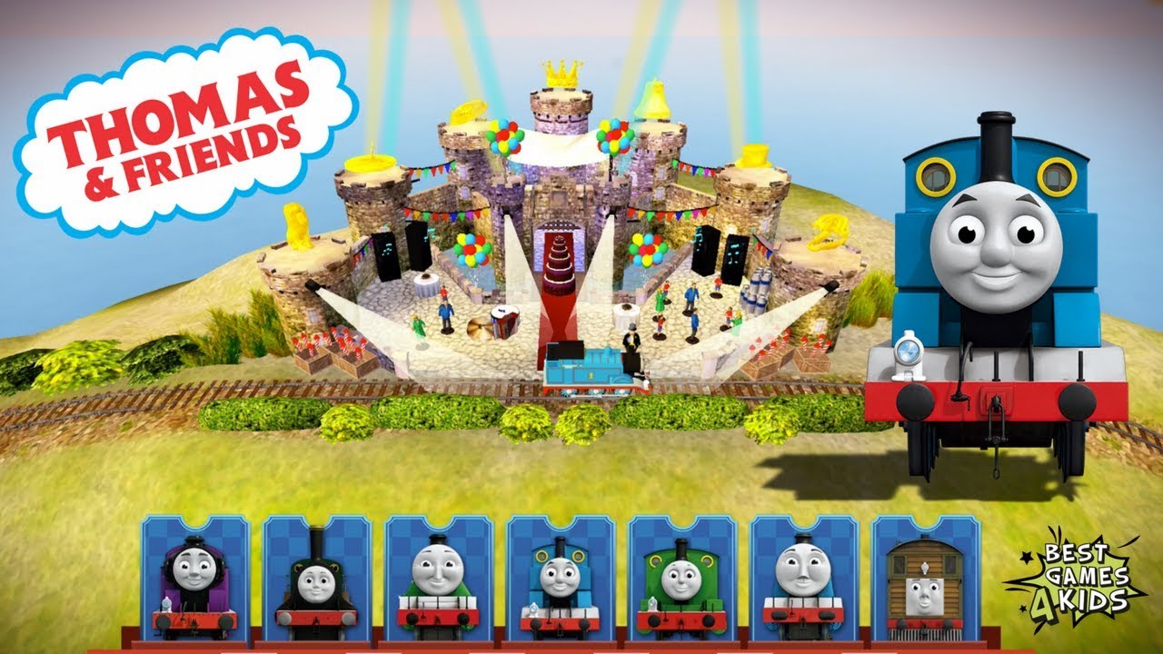 THOMAS Transport party guests to the castle! | Thomas & Friends ...