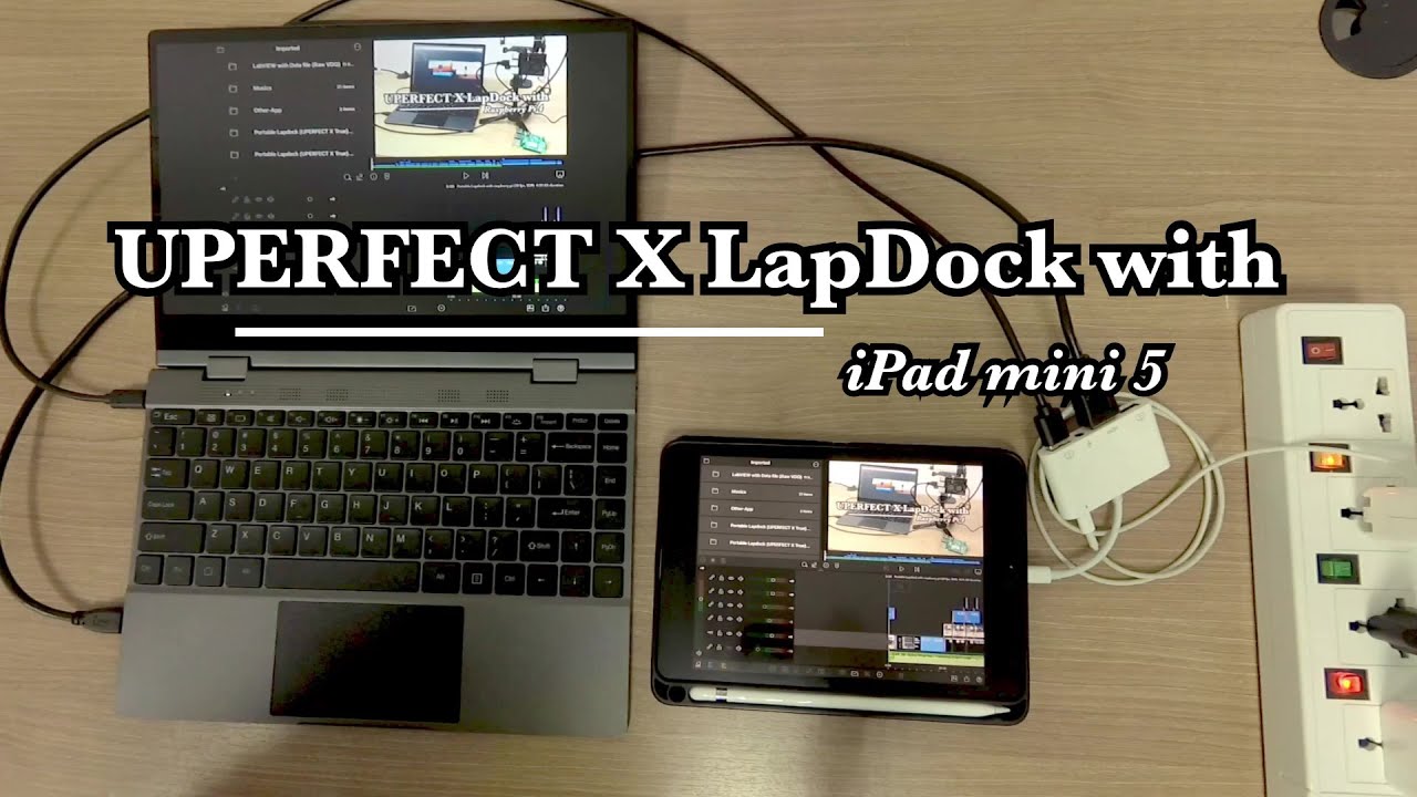 Uperfect X LapDock with iPad mini - YouTube