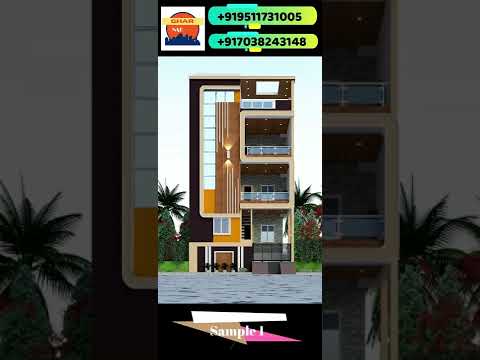 Top 5 Elevation Designs For House | Mumty Design For House | Staircase ...