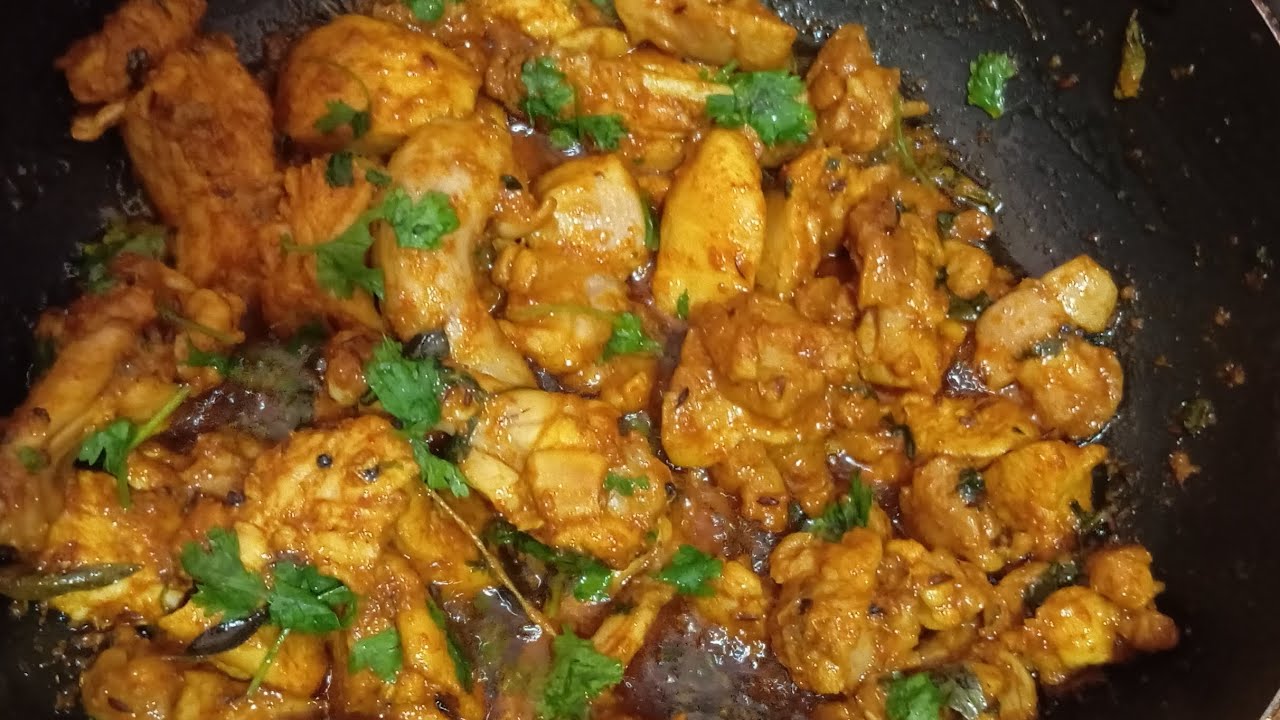 hyderabadi chicken tadka fry | Asma basic cooking vlog | #cooking # ...