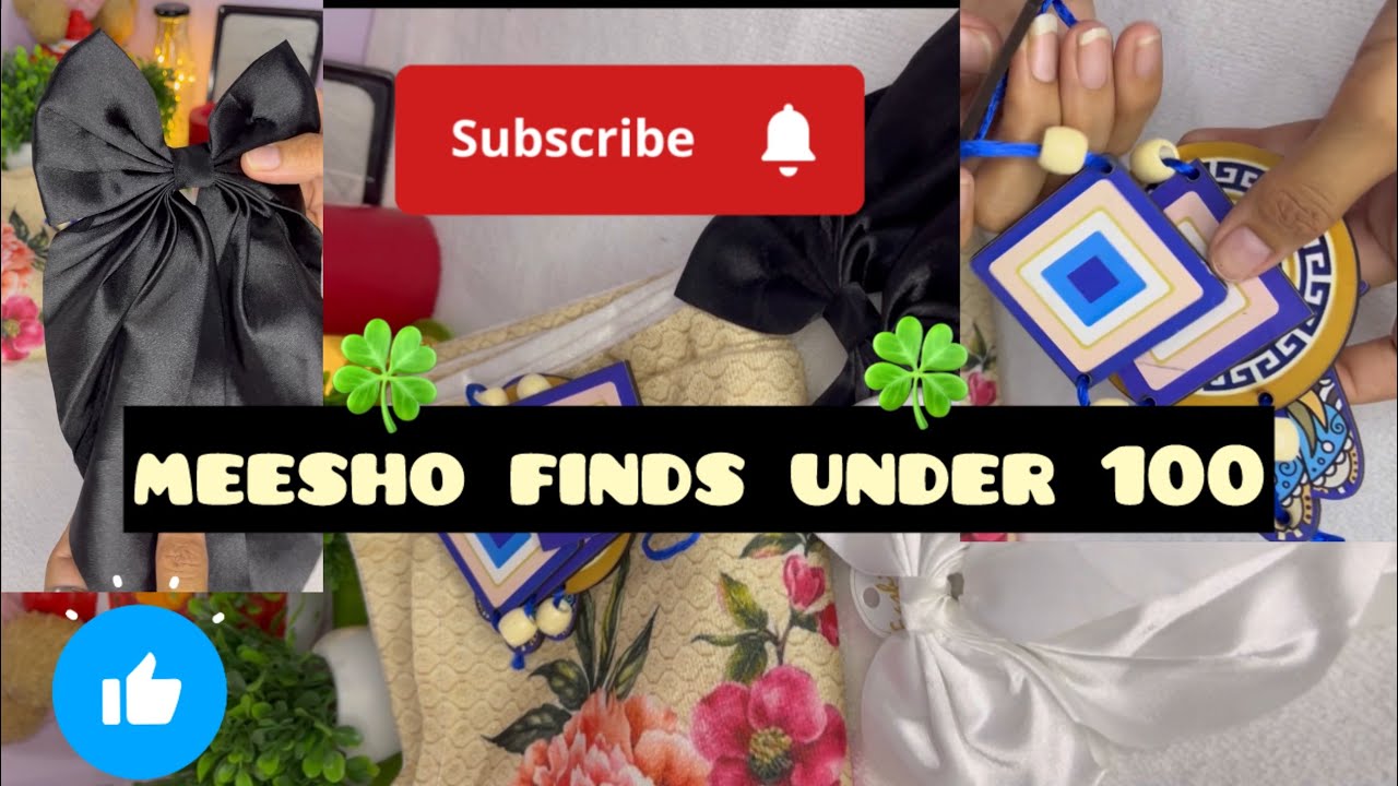 Meesho items🌺under 100 #like #subscribe - YouTube