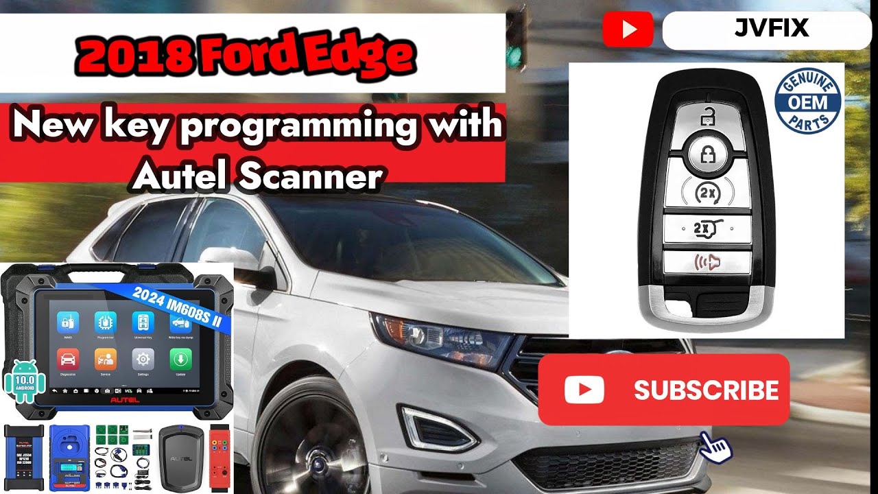 How to program smart keys on Ford Edge/Explorer 2020 with Autel IM608 ...