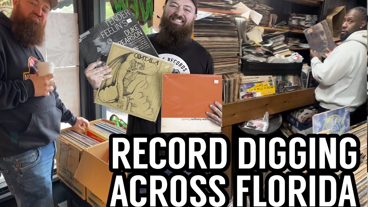 Record Digging Across Florida with Dom! - YouTube