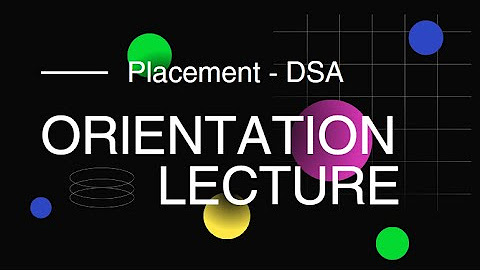 DSA - Placement Lectures - YouTube