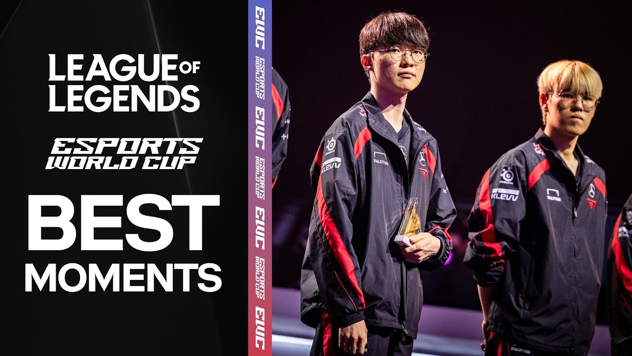 BEST MOMENTS: League of Legends | EWC - YouTube