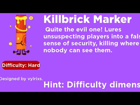 How To Get The “Killbrick” Marker | Find The Markers #roblox # ...